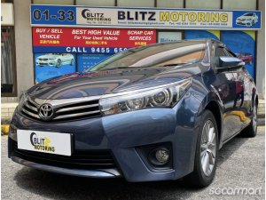 Used 2015 Toyota Corolla Altis 1.6A Elegance for Sale | Blitz Motoring ...