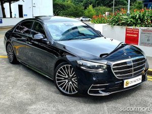 Used 2021 Mercedes-Benz S-Class S500L Mild Hybrid AMG Line 4MATIC ...