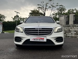 Used 2019 Mercedes-Benz S-Class S500L Mild Hybrid AMG Line 4MATIC ...