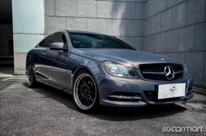 Used 2011 Mercedes-Benz C-Class C180 Coupe (COE till 10/2026) for Sale ...