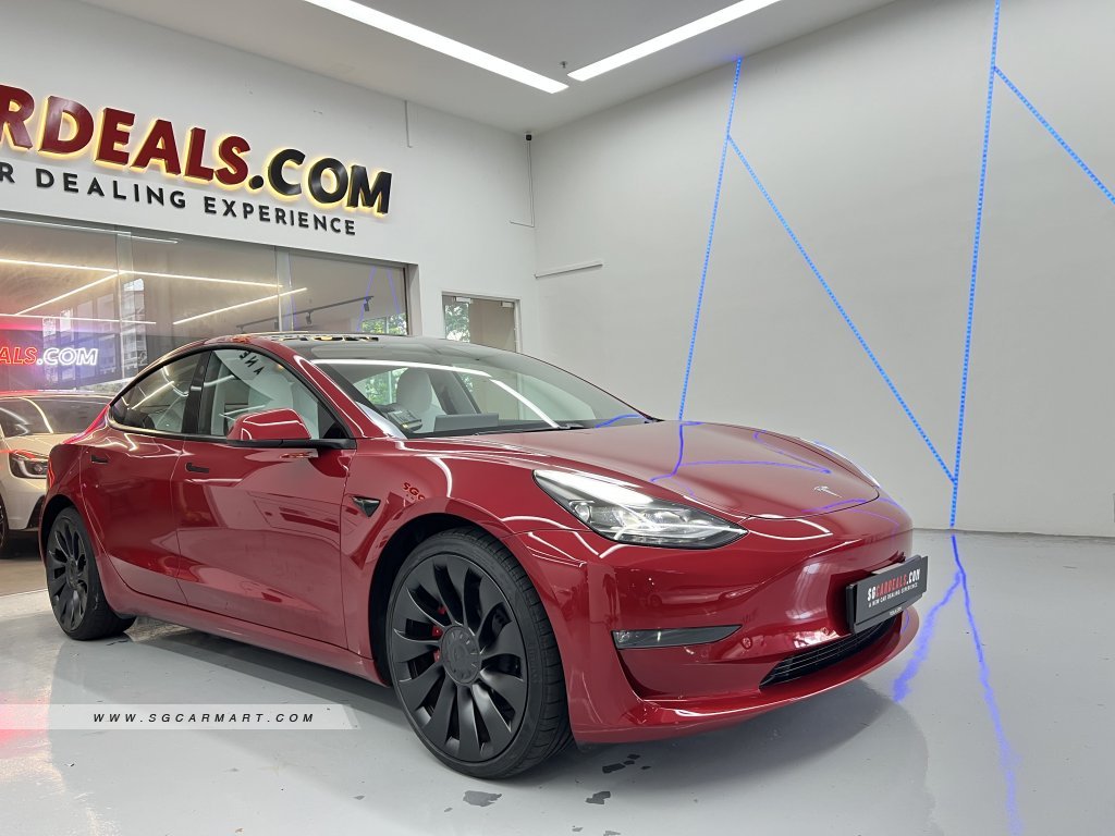 Used 2022 Tesla Model 3 Electric Performance AWD for Sale Expired Sgcarmart