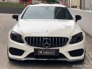 2017 Mercedes-Benz C-Class C200 Coupe AMG Line Sunroof Photos ...