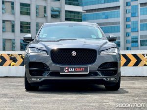 Used 2017 Jaguar F-PACE Diesel 2.0A Portfolio Sunroof for Sale | Car ...