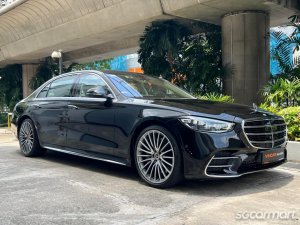 Used 2021 Mercedes-Benz S-Class S500L Mild Hybrid AMG Line 4MATIC ...