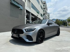 Used 2022 Mercedes-Benz E-Class E300 Coupe Mild Hybrid AMG Line Premium ...