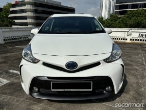 2019 Toyota Prius Alpha Hybrid 1.8A S Photos & Pictures Singapore ...