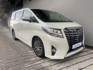 Used 2017 Toyota Alphard 2.5A Elegance Sunroof for Sale | Evolve 360 ...