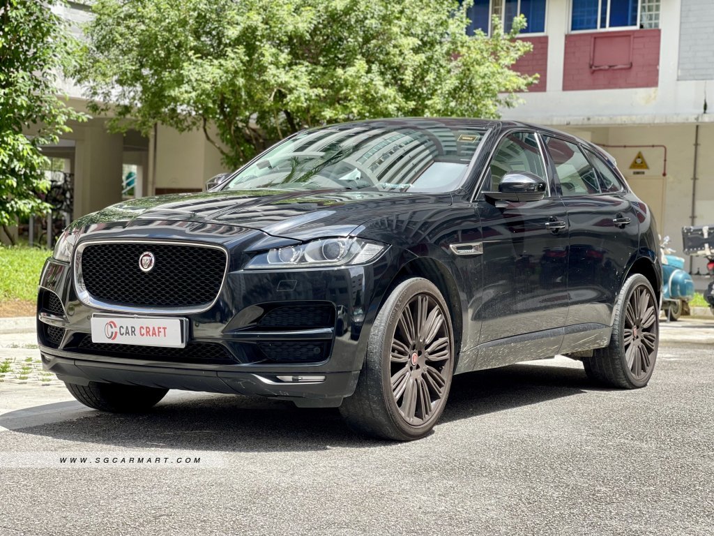 Jaguar f pace sgcarmart store