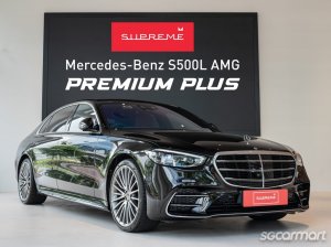 Used 2021 Mercedes-Benz S-Class S500L Mild Hybrid AMG Line 4MATIC ...
