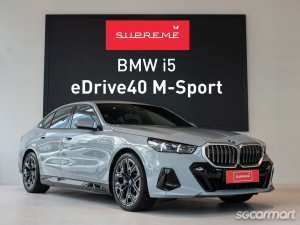 2024 BMW i5 Electric eDrive40 M-Sport Photos & Pictures Singapore ...