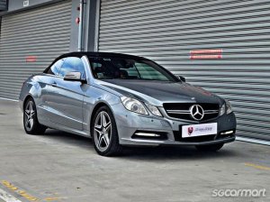 Used 2011 Mercedes-Benz E-Class E200 CGI Cabriolet (COE till 02/2031 ...