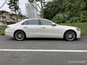 2022 Mercedes-Benz S-Class S450L Mild Hybrid Photos & Pictures Singapore - Sgcarmart