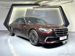 Used 2021 Mercedes-Benz S-Class S450L Mild Hybrid AMG Line 4MATIC Sunroof for Sale | Republic ...