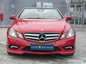 Used 2011 Mercedes-Benz E-Class E250 CGI Cabriolet (COE till 10/2030 ...