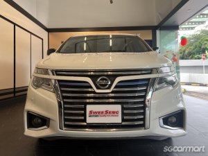 Used 2016 Nissan Elgrand 2.5A Highway Star Sunroof for Sale (Expired) - Sgcarmart