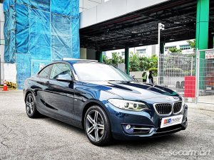 Used 2017 BMW 2 Series 218i Coupe Sunroof for Sale | HTS Motor - Sgcarmart