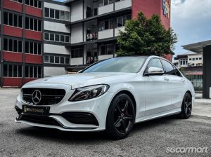Mercedes-Benz C-Class C180 AMG Line Details - Sgcarmart