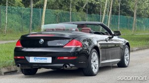 Used 2008 BMW 6 Series 630i Cabriolet (COE till 08/2028) for Sale | Dynamic Motoring - Sgcarmart