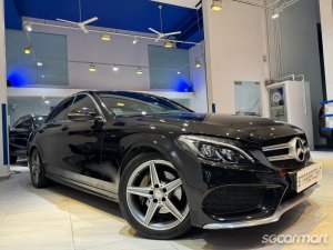 Used 2016 Mercedes-Benz C-Class C200 AMG Line (New 10-yr COE) for Sale ...