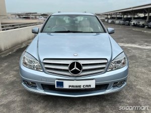 Used 2009 Mercedes-Benz C-Class C180K (COE till 03/2029) for Sale ...