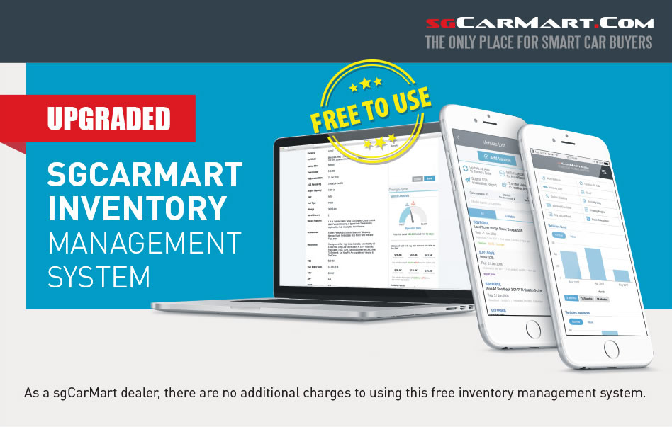 Sgcarmart Inventory Management System - Sgcarmart