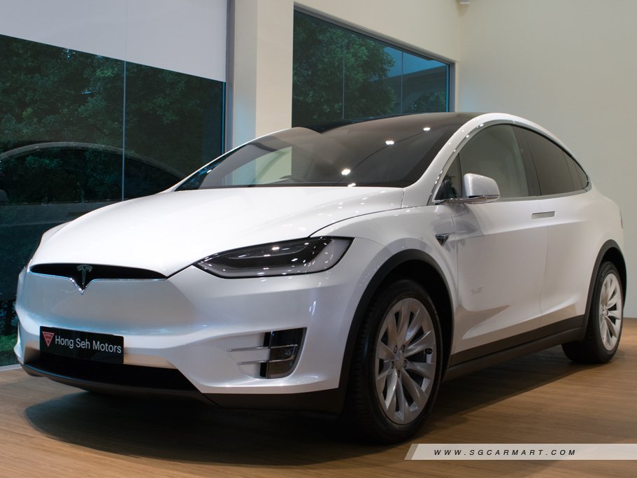 New Tesla Model X Electric Photos, Photo Gallery - Sgcarmart