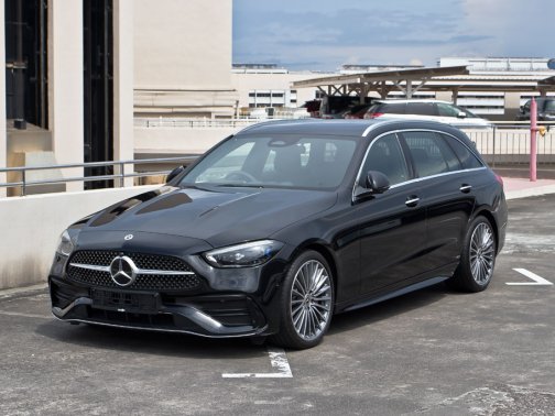 New Mercedes-Benz C-Class Estate Photos, Photo Gallery - Sgcarmart
