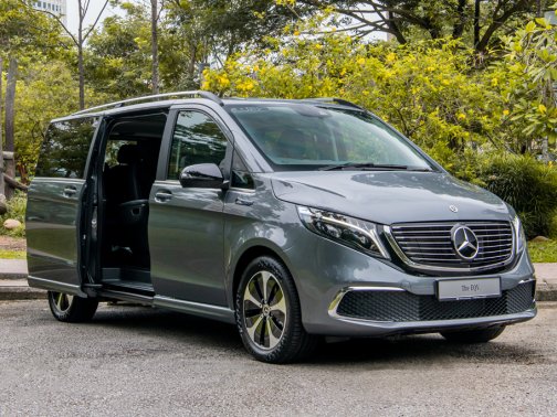 New Mercedes-Benz EQV Electric Photos, Photo Gallery - Sgcarmart