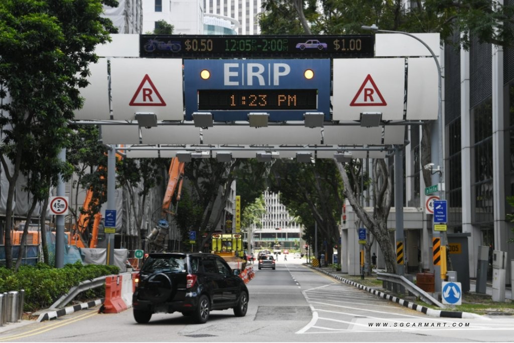 How to pay for ERP and parking charges without a NETS cashcard - Sgcarmart