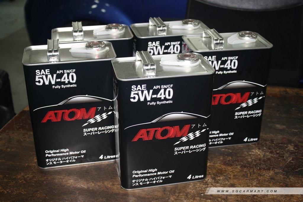 ATOM motor oils - Cleaning and protecting in an economical way - Sgcarmart