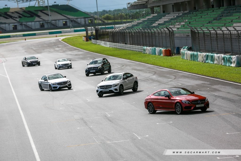 Pushing the limits of performance at the Mercedes-Benz Driving ...