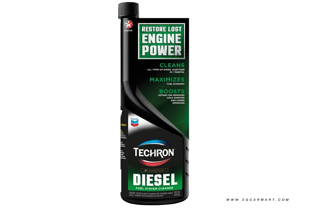 Techron D Concentrate offers superior cleaning on diesel fuel injection ...