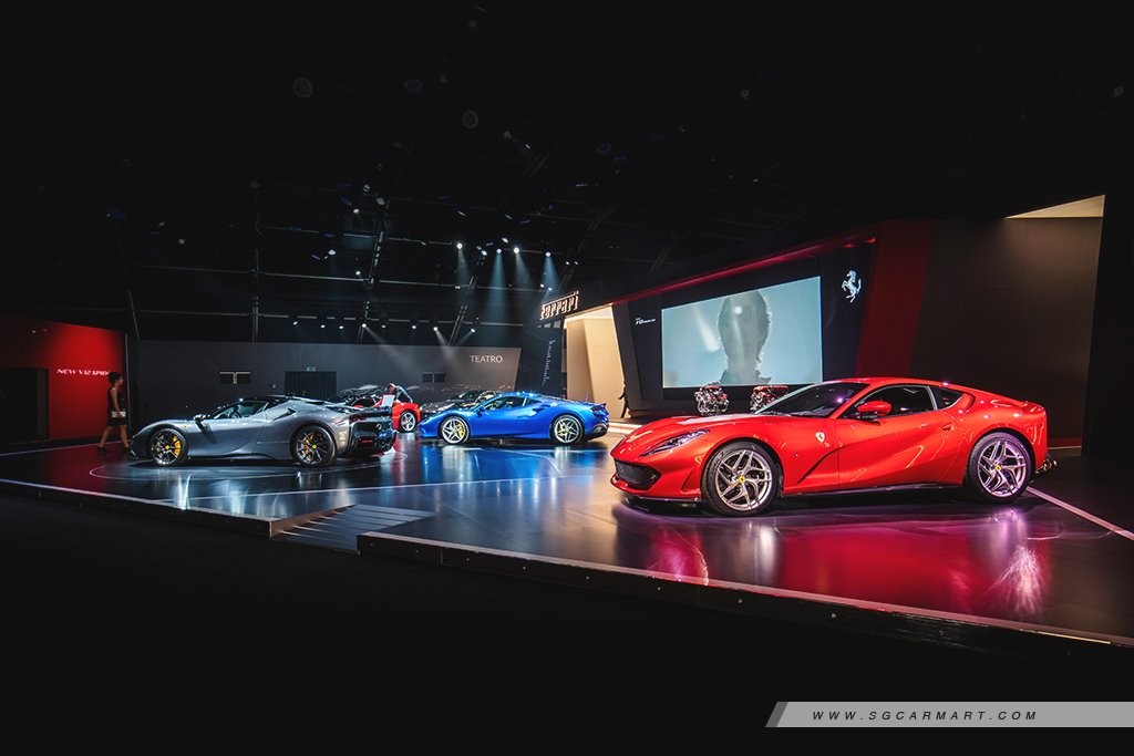Ferrari's universe of exclusivity and technology