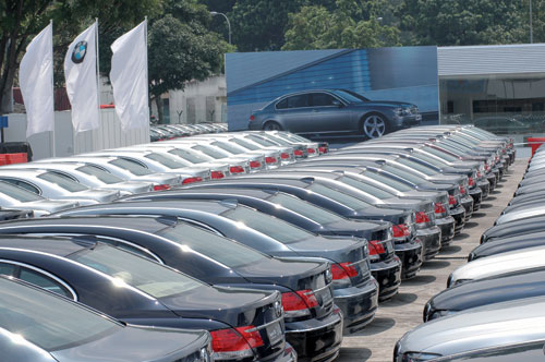 BMW Limousines for IMF, World Bank meetings ready to roll
