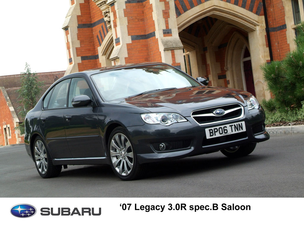 New-look plus engine innovation for Subaru’s ’07 Legacy range - Sgcarmart