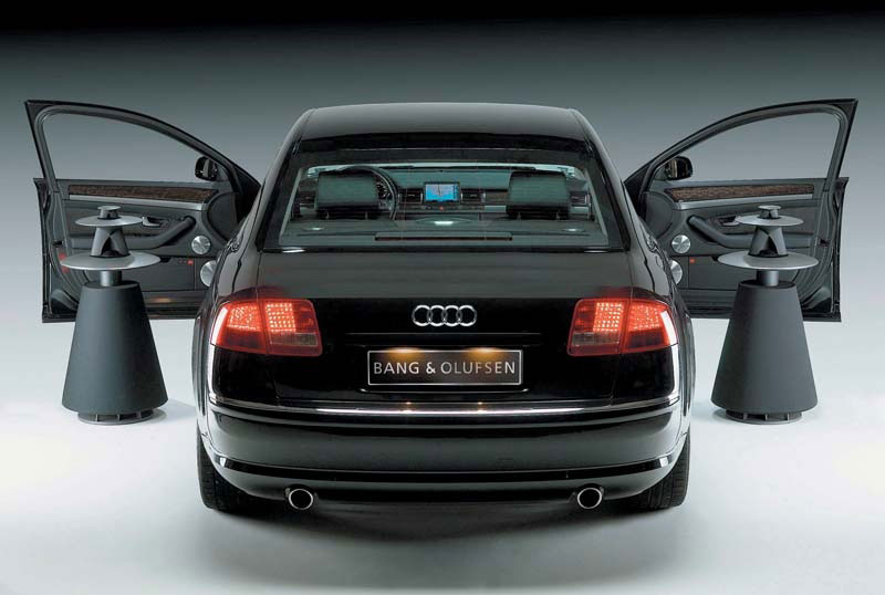 Audi's sophisticated sound system - Sgcarmart