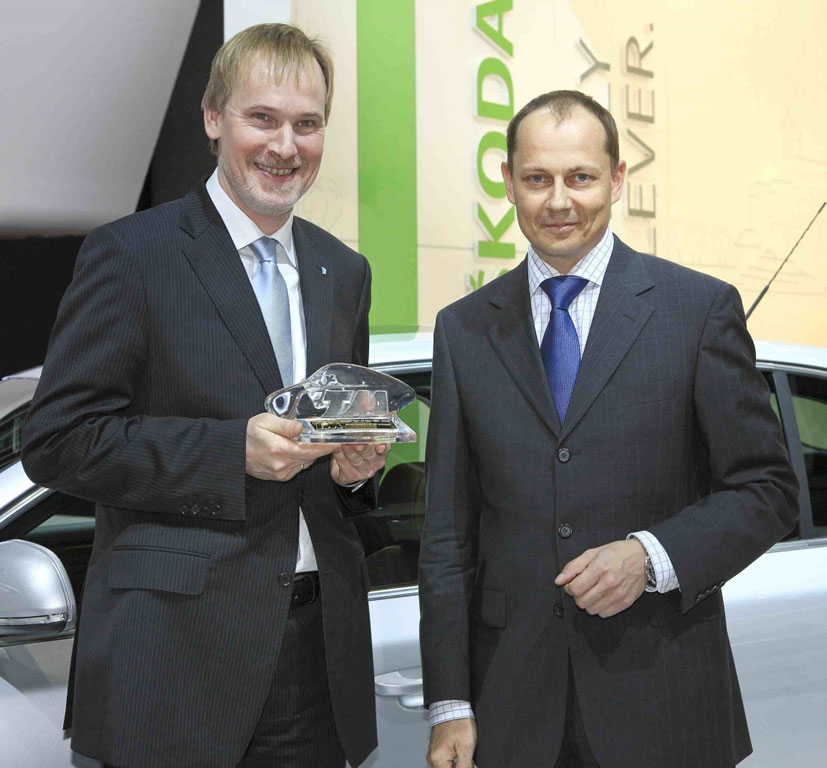 Skoda Superb voted Car of the Year eight times