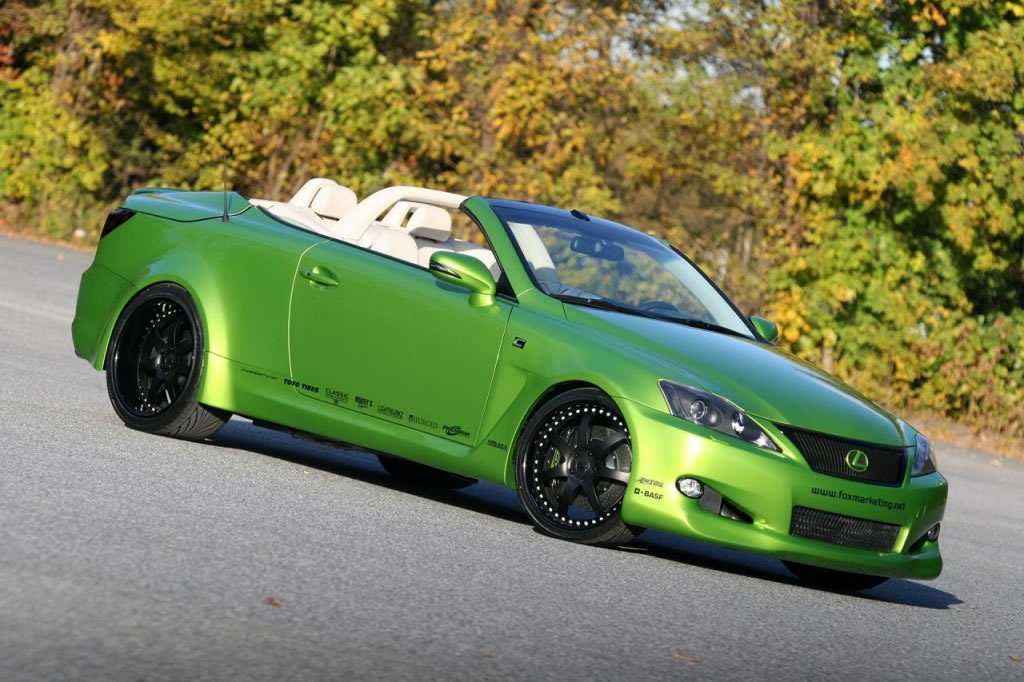 Lexus IS350C tuned by Fox Marketing for the SEMA Show - Sgcarmart