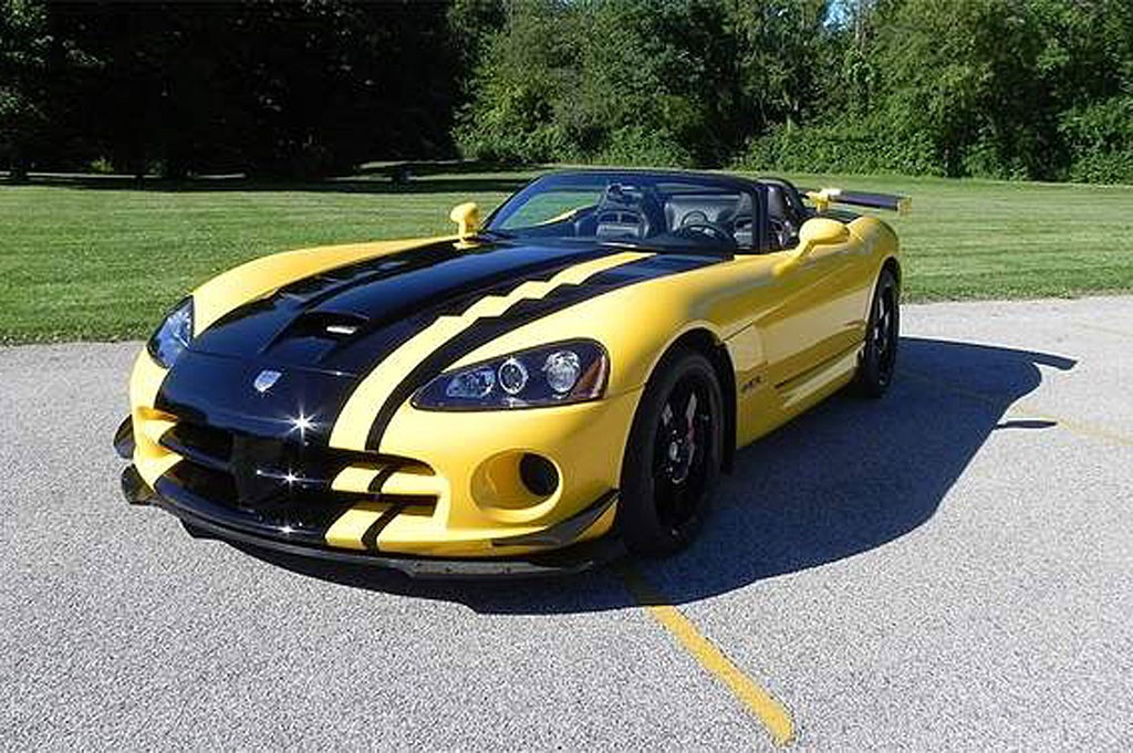 Dodge builds special edition Viper ACR-X convertible for its #1 Viper ...
