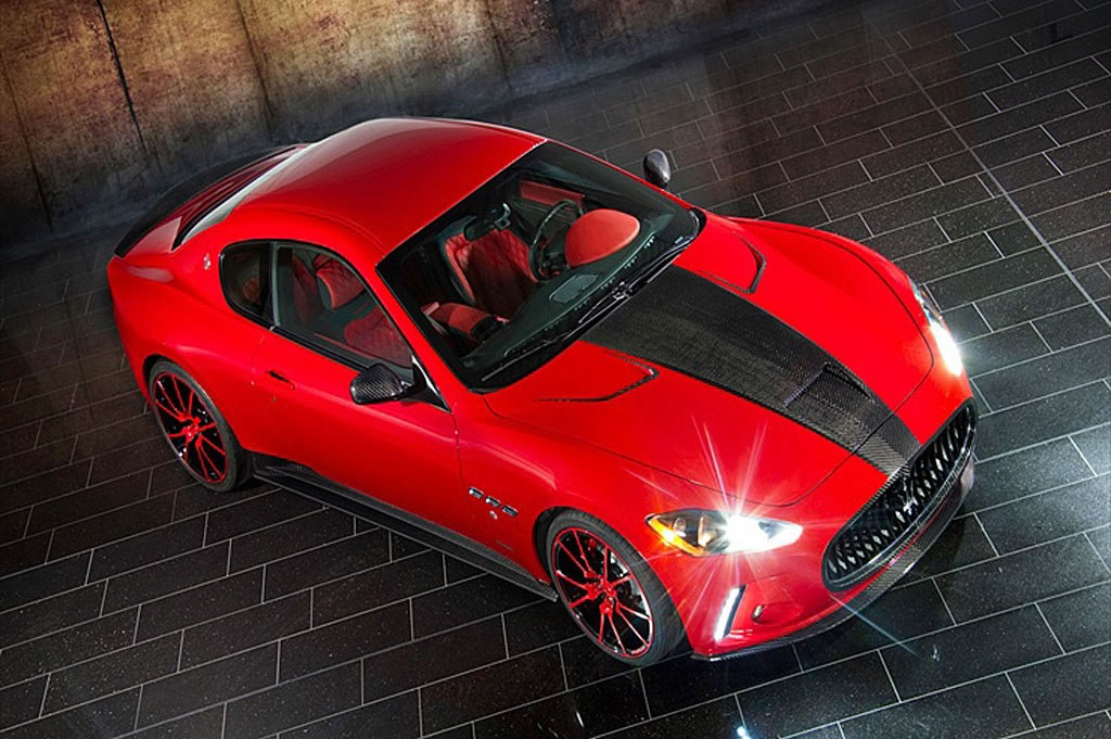 Mansory is now offering "Bling" treatment for the Maserati GranTurismo