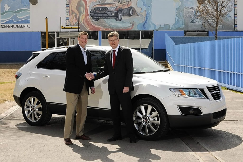 First Saab 9-4X rolls off the production line - Sgcarmart