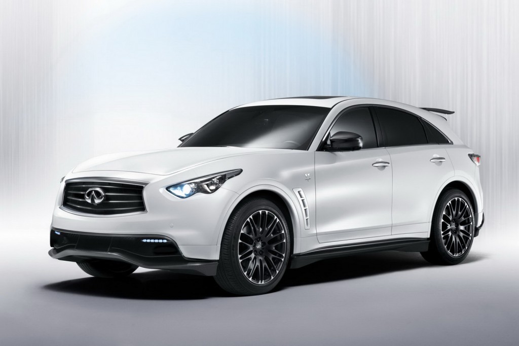 Infiniti FX50 Performance Concept inspired by Sebastian Vettel detailed