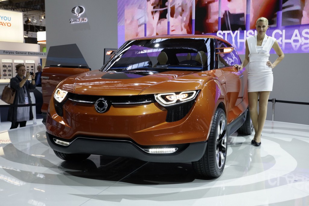 Ssangyong XIV-1 Concept to be new premium small CUV