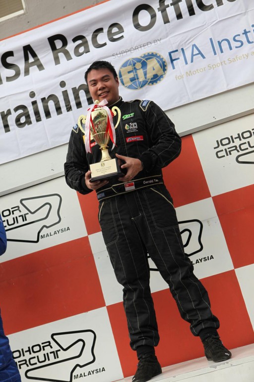 Gerald Tan is only Singaporean at Dunlop 24H Dubai 2011