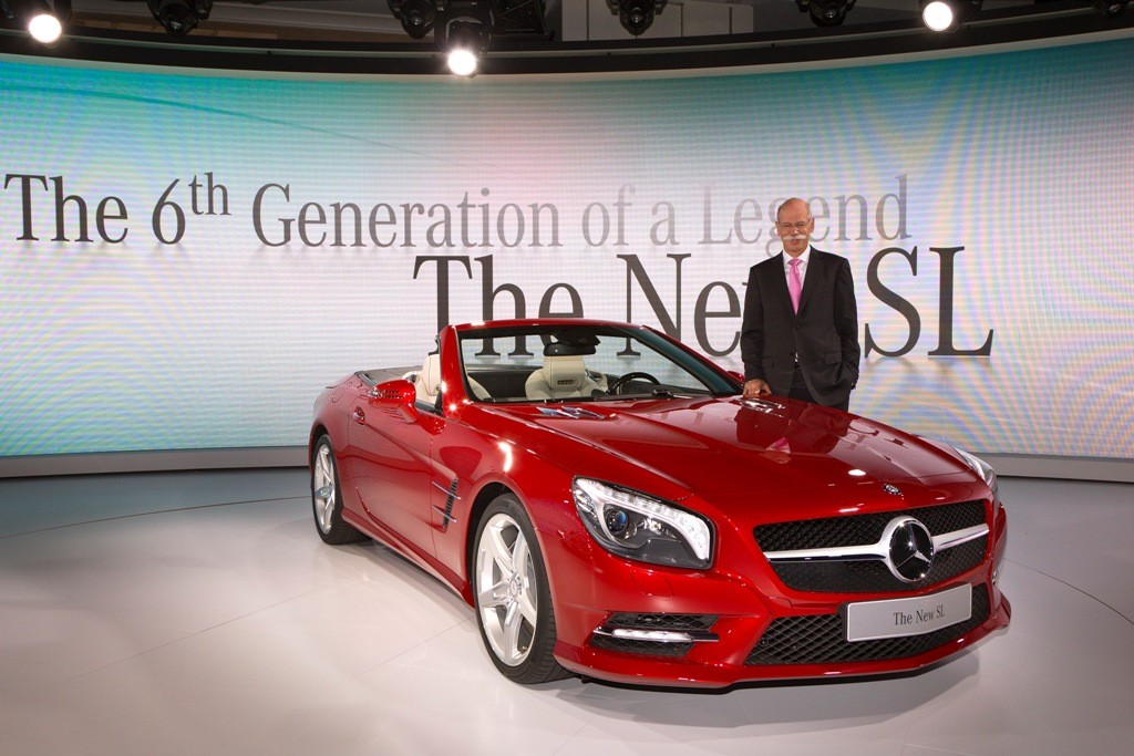Mercedes-Benz unveils new SL - Sgcarmart