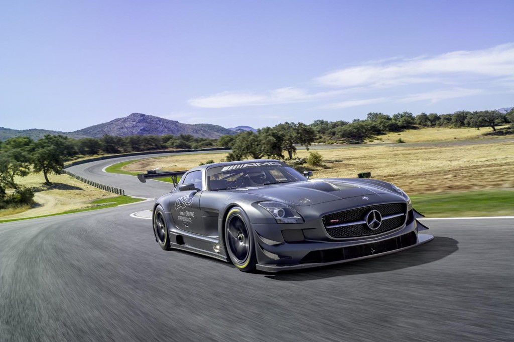 Mercedes-Benz introduces new SLS AMG GT3 45th Anniversary edition ...
