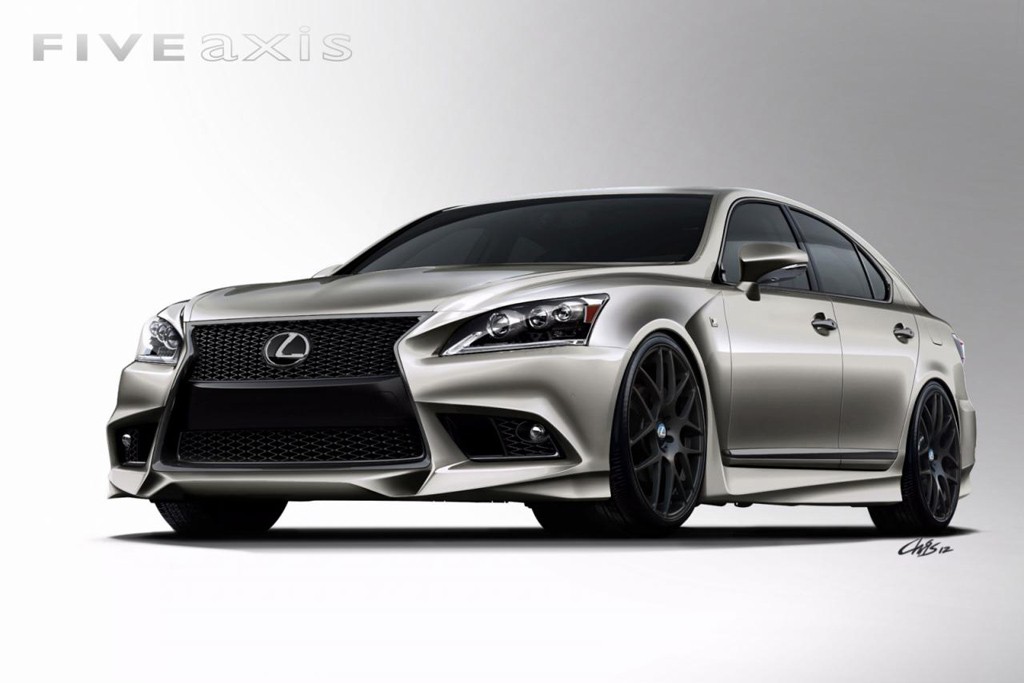 Five Axis brings pimped up Lexus LS to SEMA auto show - Sgcarmart