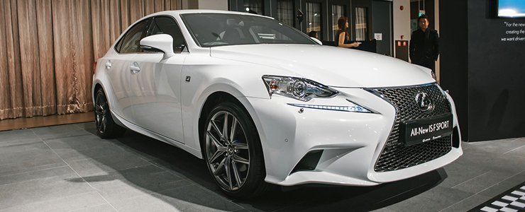 Lexus redefines compact sports sedan with the new IS