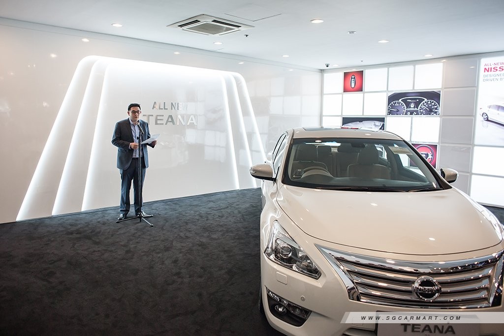 All new Nissan flagship - the Teana - launched