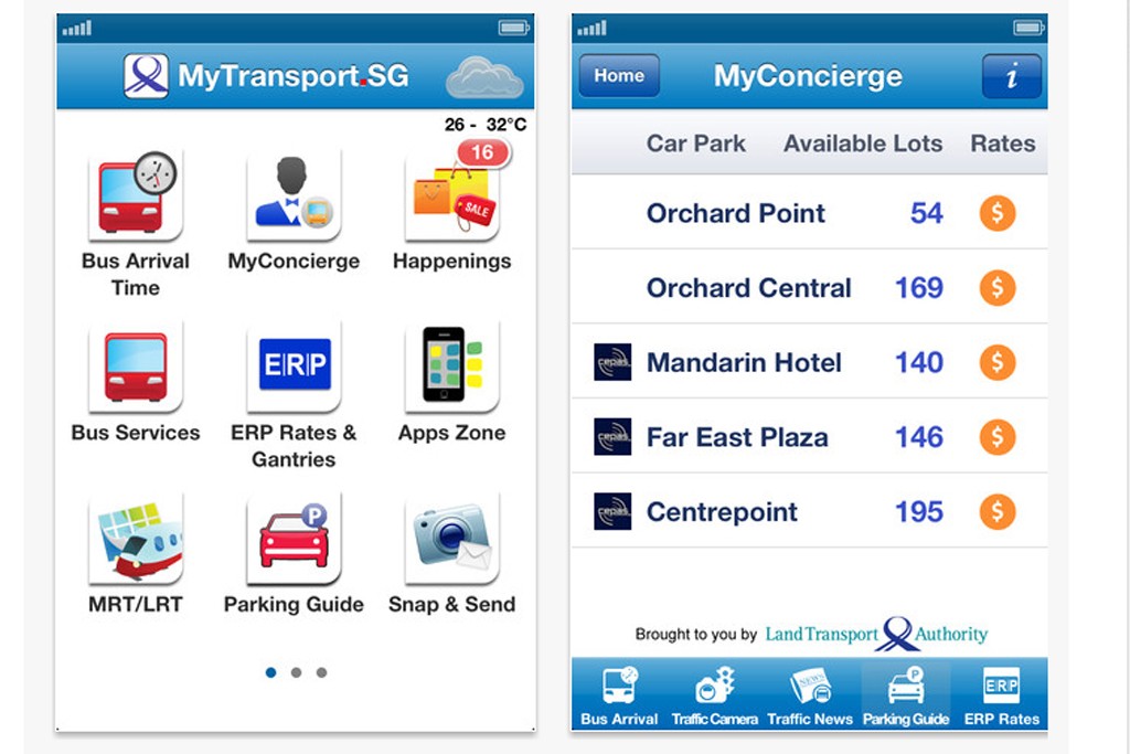 MyTransport.SG app developed by LTA wins international award - Sgcarmart